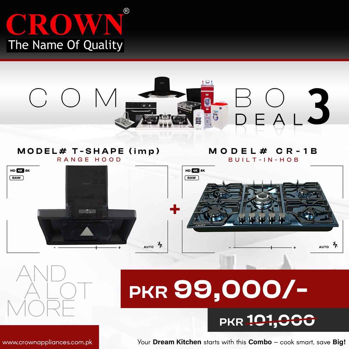 Combo Deal - Crown Appliances